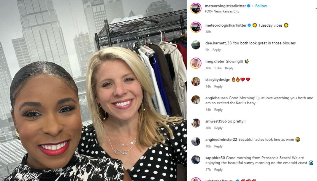 Fox 4 Meteorologist Karli Ritter Pregnant…“Baby C arriving January 2025 🤍”